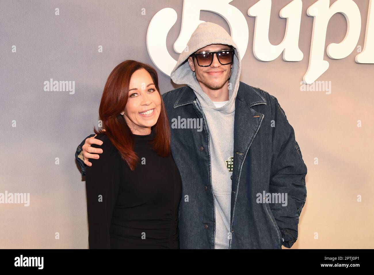 New York, USA. 27th Apr, 2023. Amy Waters Davidson and Pete Davidson ...