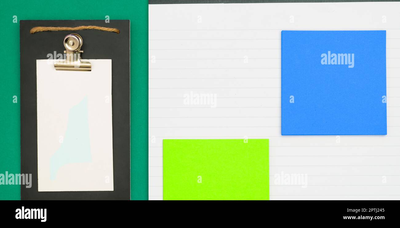 Multiple Assorted Collection Office Stationery Photo Placed Over Table ...