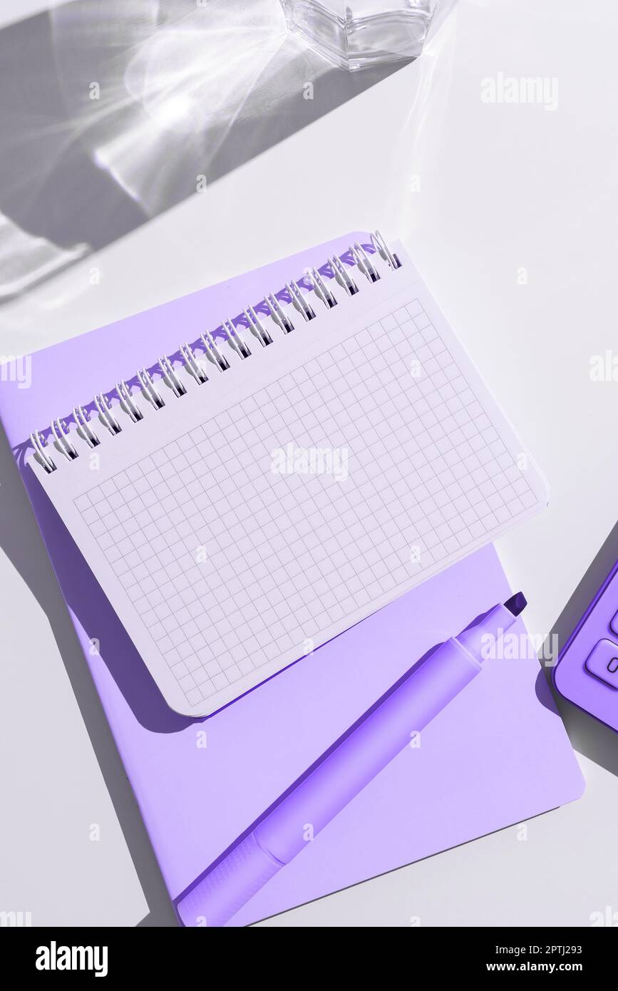 Multiple Assorted Collection Office Stationery Photo Placed Over Table ...