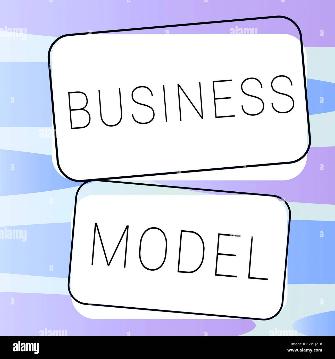 Writing displaying text Business Model, Business showcase model showing ...