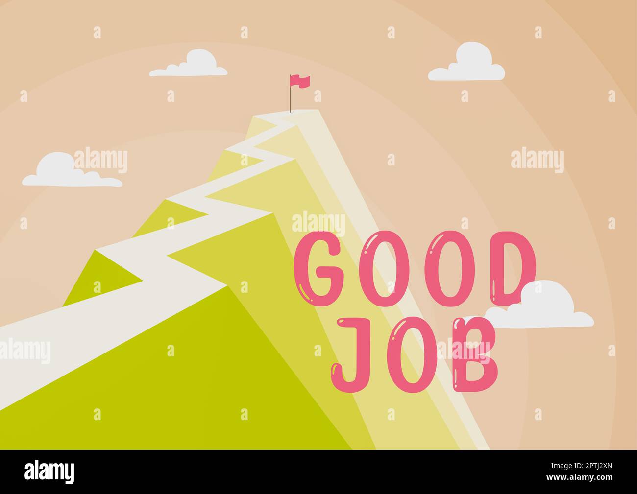 Inspiration showing sign Good Job, Business idea encourage someone for ...