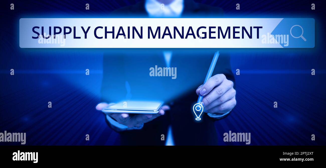 Conceptual display Supply Chain Management, Conceptual photo Aspects of ... Conceptual display Supply Chain Management, Conceptual photo Aspects of ...