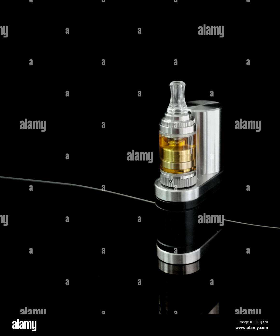 Advanced personal vaporizer or e-cigarette Vintage style, side by side ...