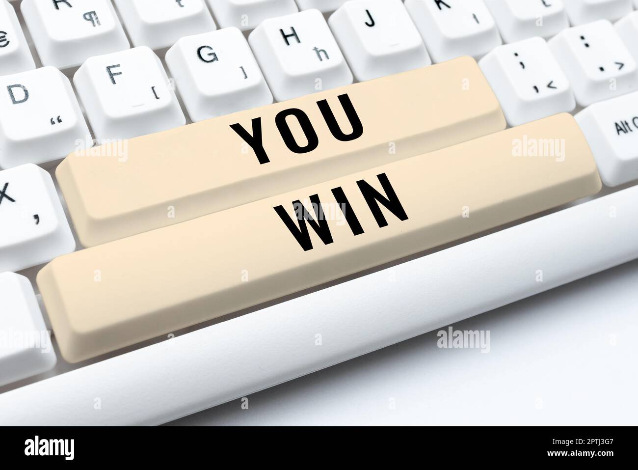 Inspiration showing sign You Win, Business overview be first in school ...