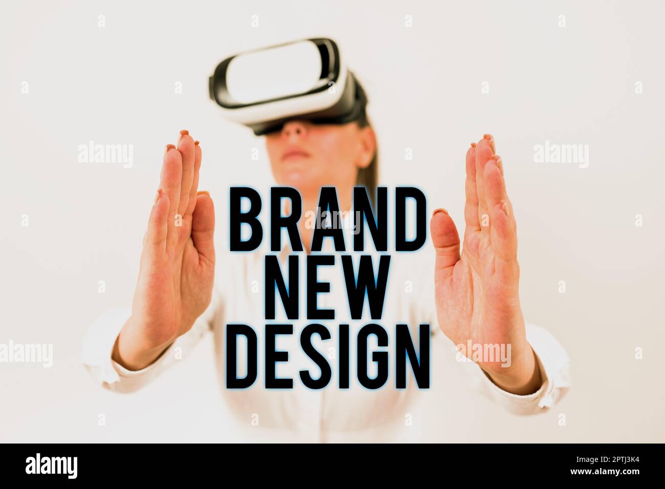 Conceptual display Brand New Design, Business showcase Brainstorming About Branding Strategy and ...