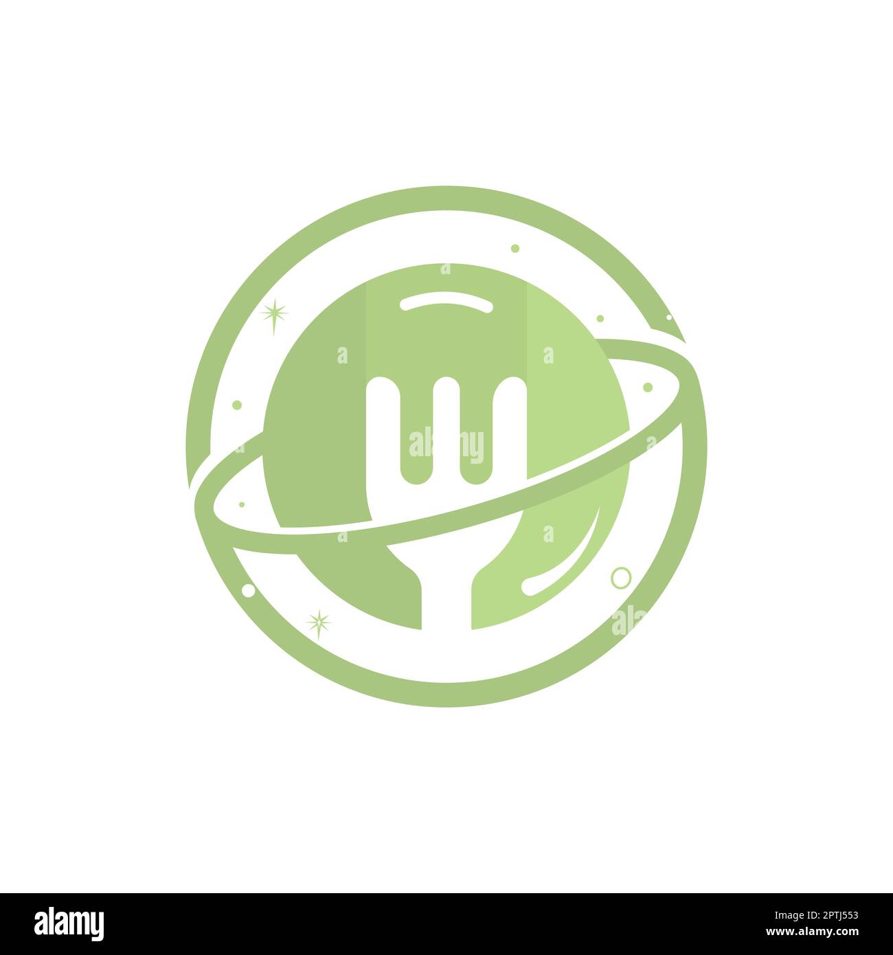 Food planet vector logo design template Stock Vector Image & Art - Alamy