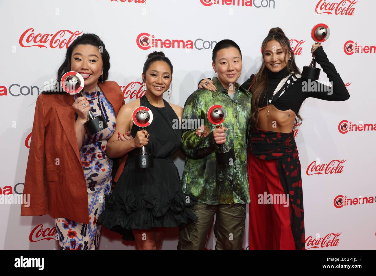 Las Vegas, United States. 27th Apr, 2023. Cast members of 'Joy Ride ...