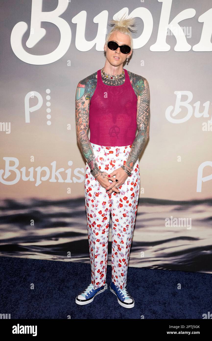 Colson Baker, known professionally as Machine Gun Kelly, attends ...