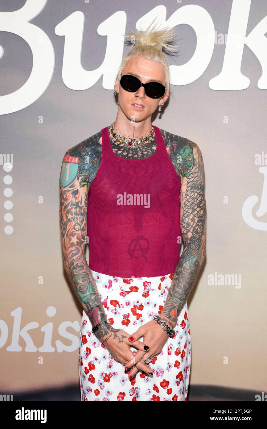 Colson Baker, known professionally as Machine Gun Kelly, attends ...