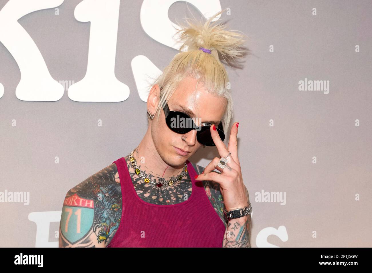 Colson Baker, known professionally as Machine Gun Kelly, attends ...
