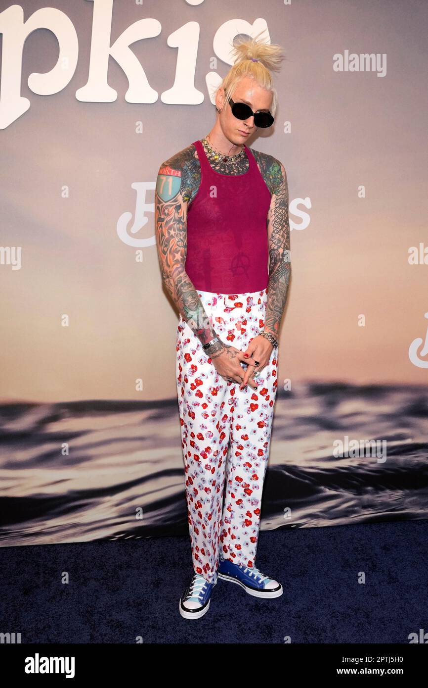 Colson Baker, known professionally as Machine Gun Kelly, attends ...