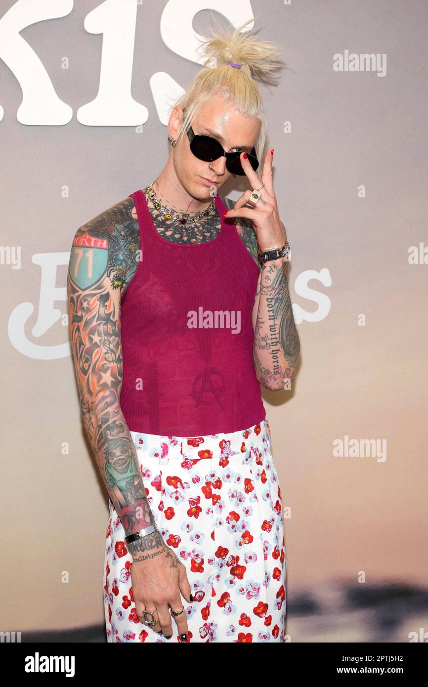 Colson Baker, known professionally as Machine Gun Kelly, attends ...