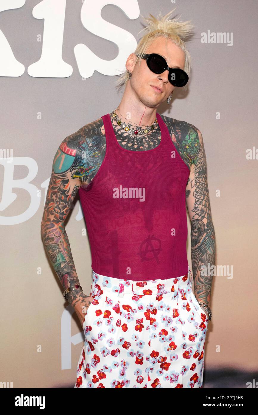 Colson Baker, known professionally as Machine Gun Kelly, attends ...