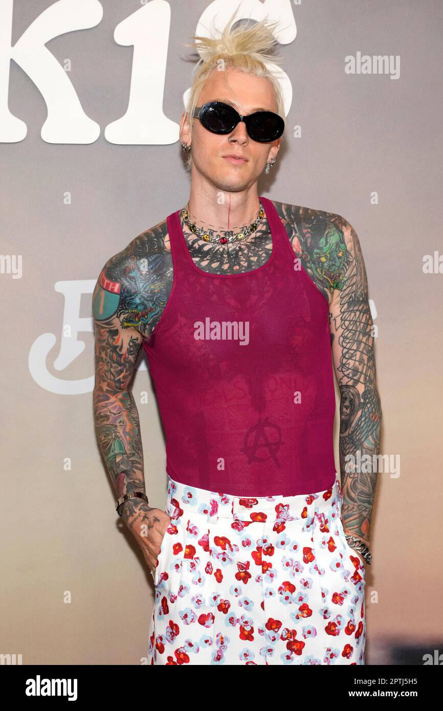 Colson Baker, known professionally as Machine Gun Kelly, attends ...