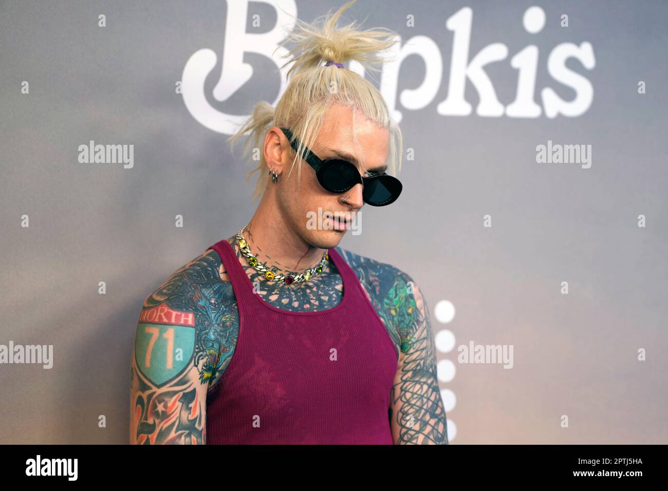 Colson Baker, known professionally as Machine Gun Kelly, attends ...