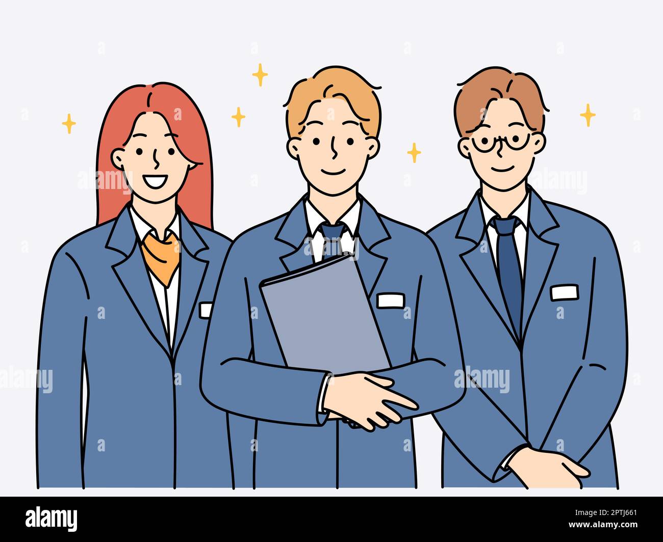 Administration cartoon hi-res stock photography and images - Alamy