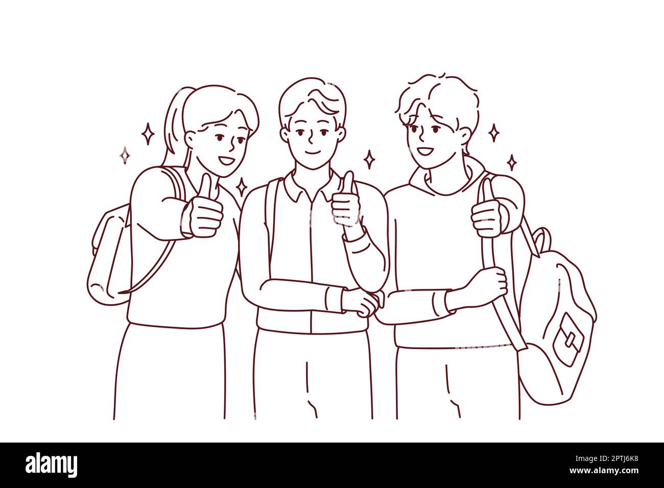 Education students smiling Stock Vector Images - Alamy