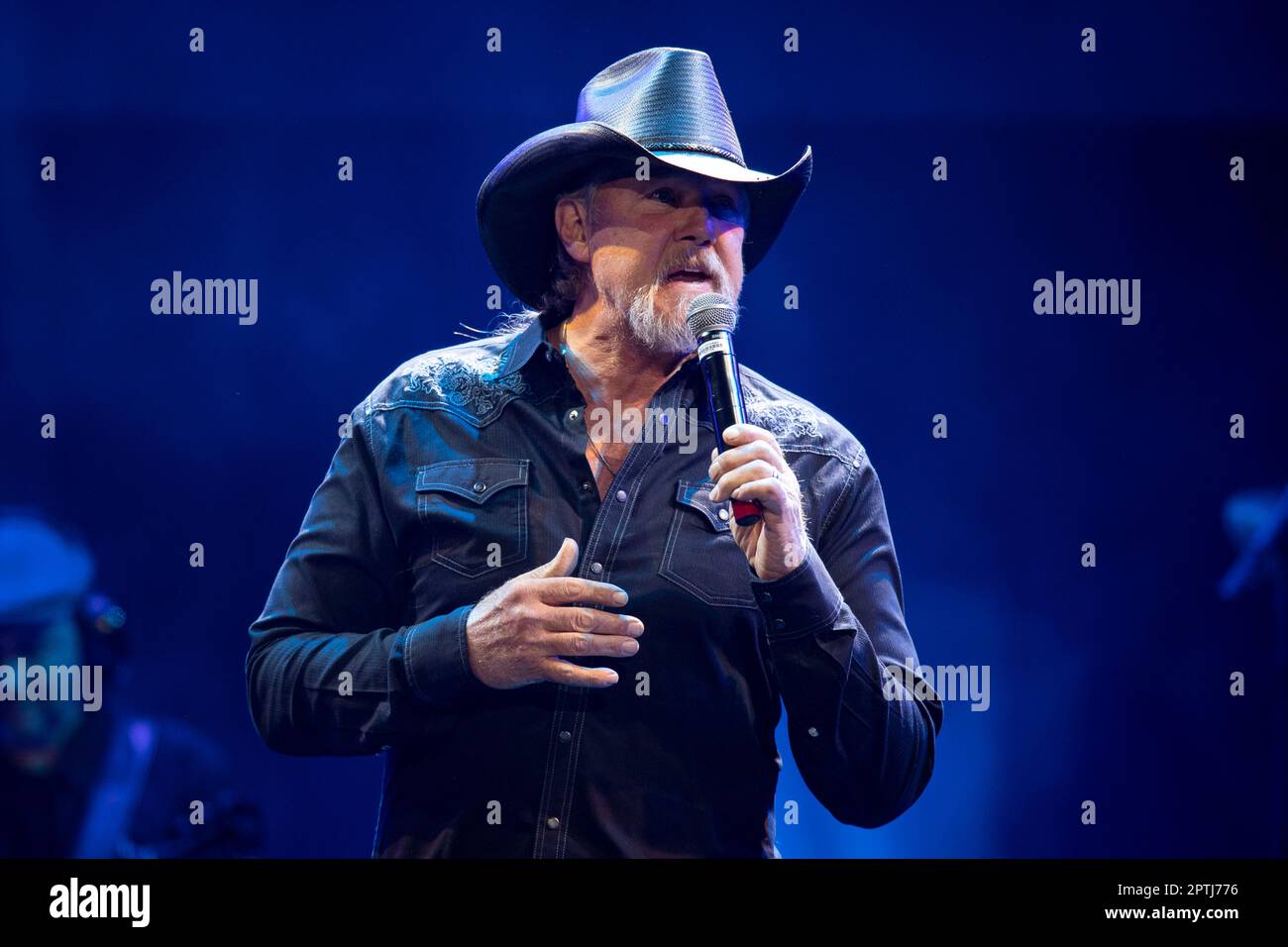 Singer Trace Adkins performs at Still Playin' Possum - George Jones ...
