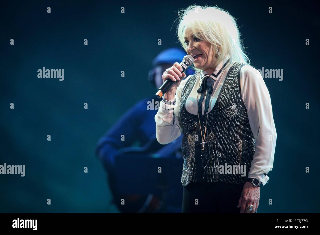 American singer-songwriter Tanya Tucker performs at Still Playin ...