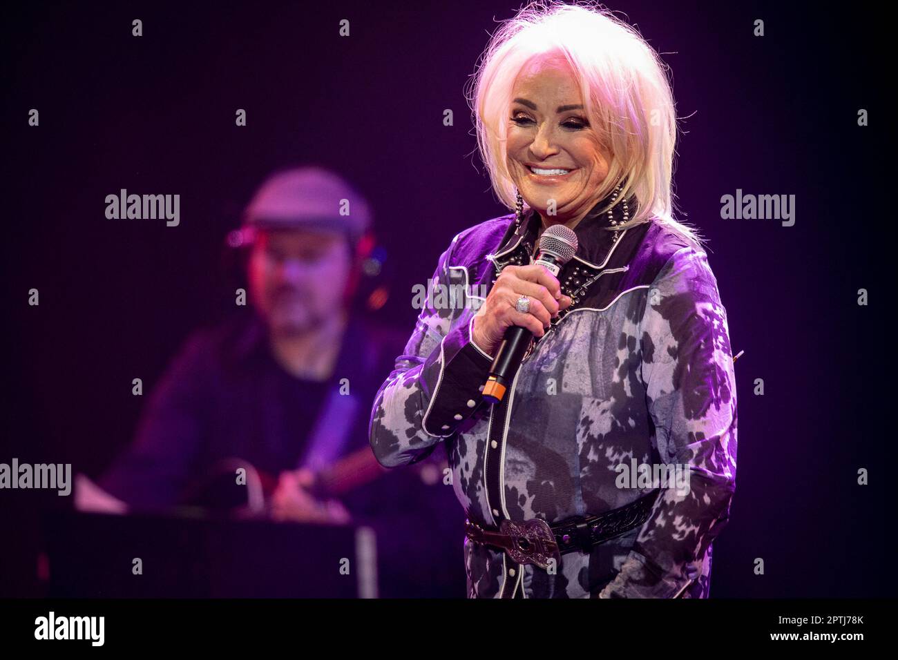 American singer-songwriter Tanya Tucker performs at Still Playin ...