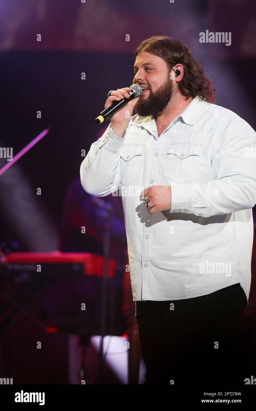 Dillon Carmichael performs at Still Playin' Possum - George Jones ...