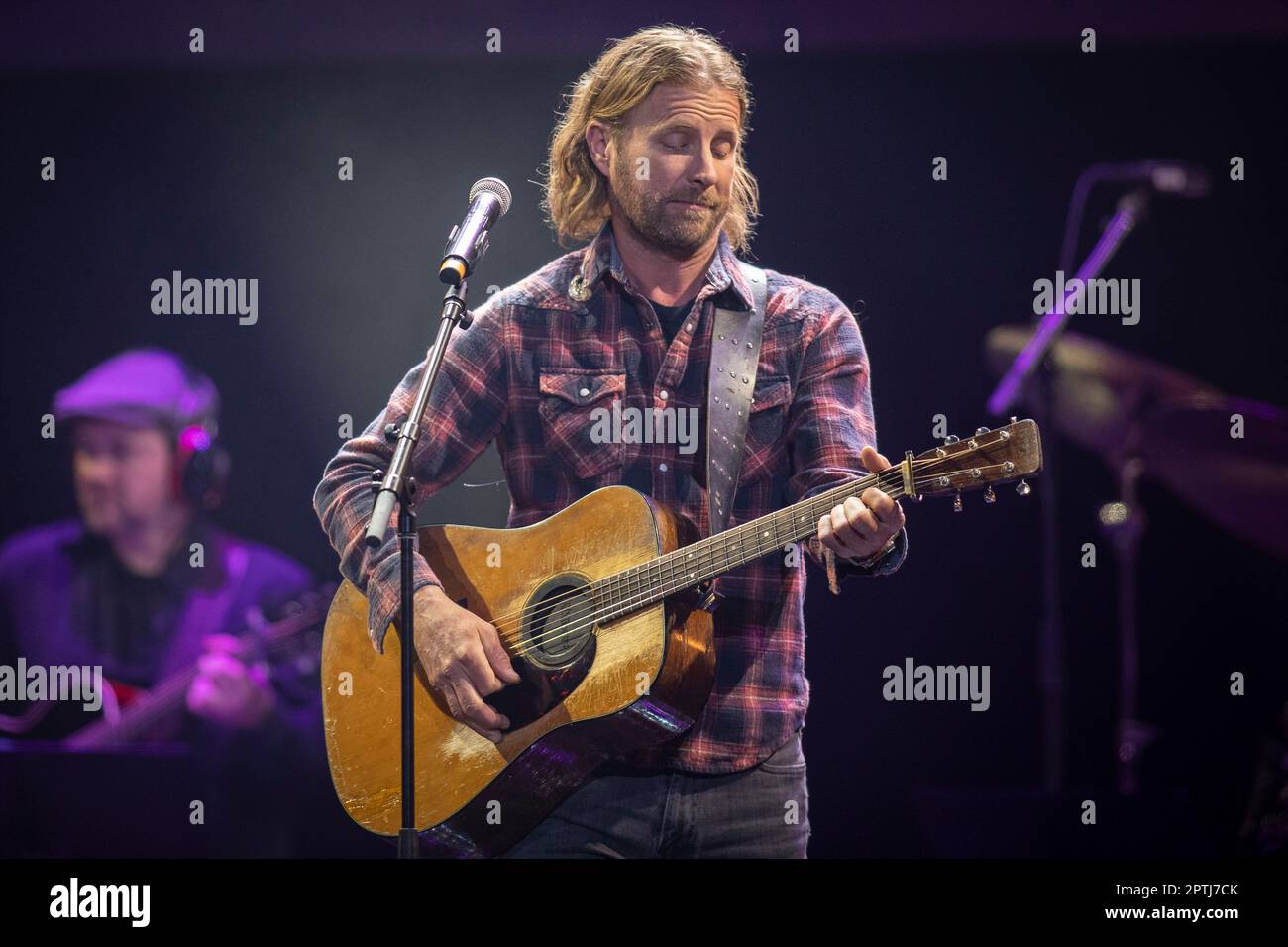 Huntsville, United States. 25th Apr, 2023. Dierks Bentley performs at ...
