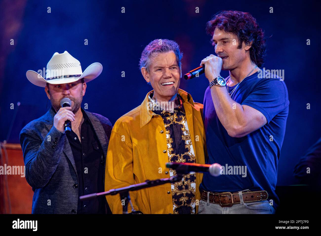 Huntsville, United States. 25th Apr, 2023. Justin Moore, Joe Nichols ...