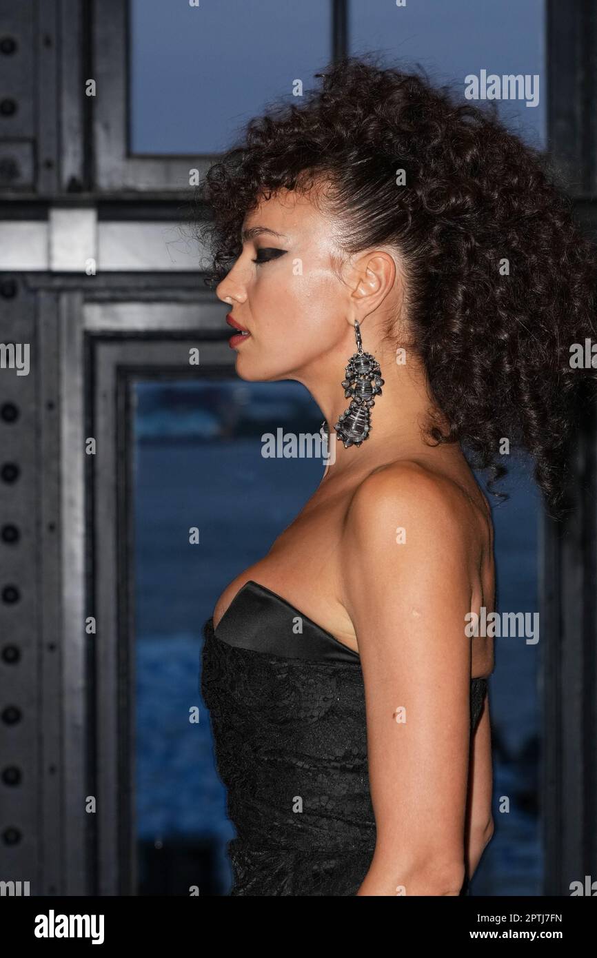 New York, United States. 27th Apr, 2023. Irina Shayk attends the 2023 ...