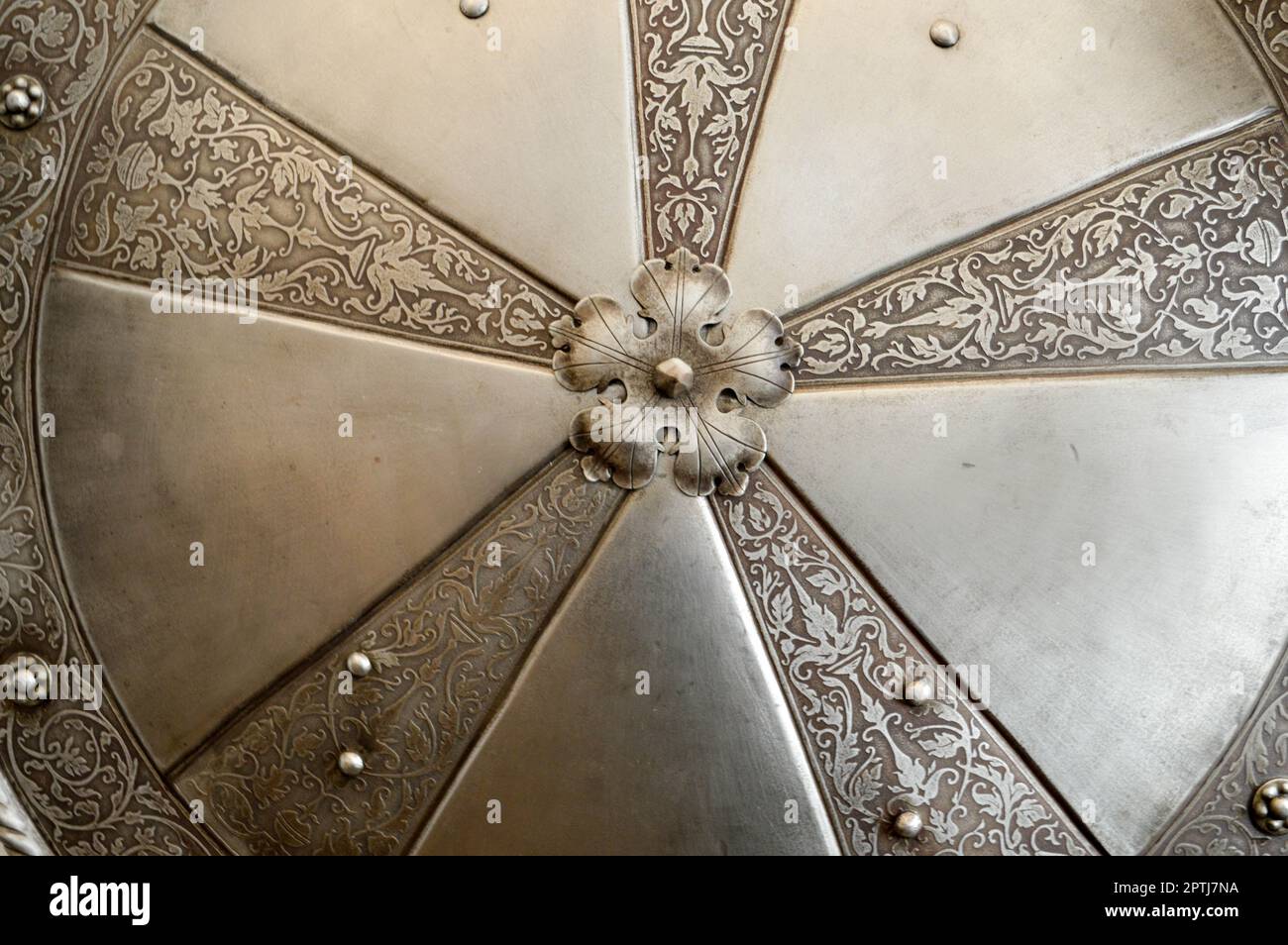 Texture of iron metal silver strong old ancient medieval medieval ...