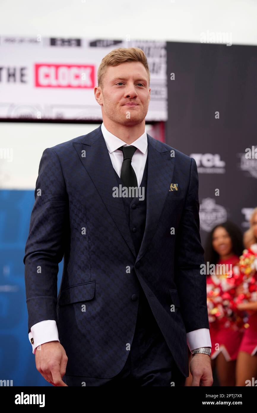 Kentucky quarterback Will Levis walks on the NFL draft red carpet ...