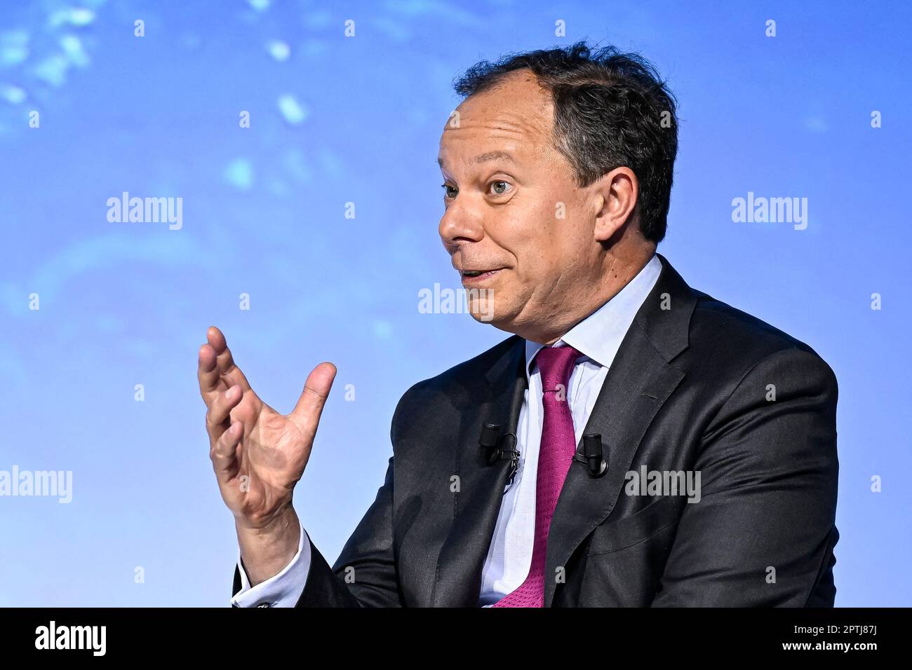 Paris, France. 27th Apr, 2023. Alban de Mailly Nesle during the general ...