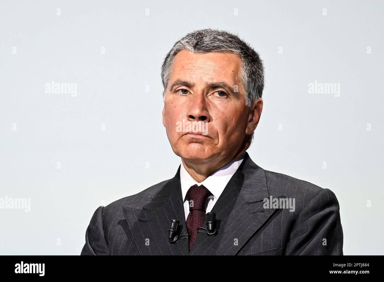 Paris, France. 27th Apr, 2023. Olivier Durand during the general ...