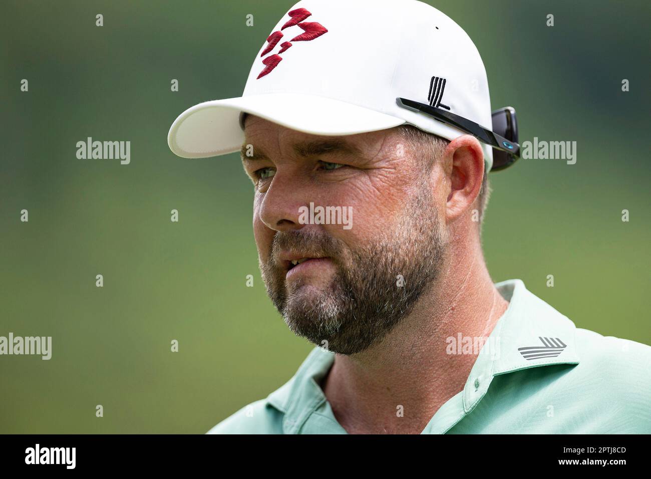 Marc Leishman of Ripper GC seen during the first round of LIV Golf ...