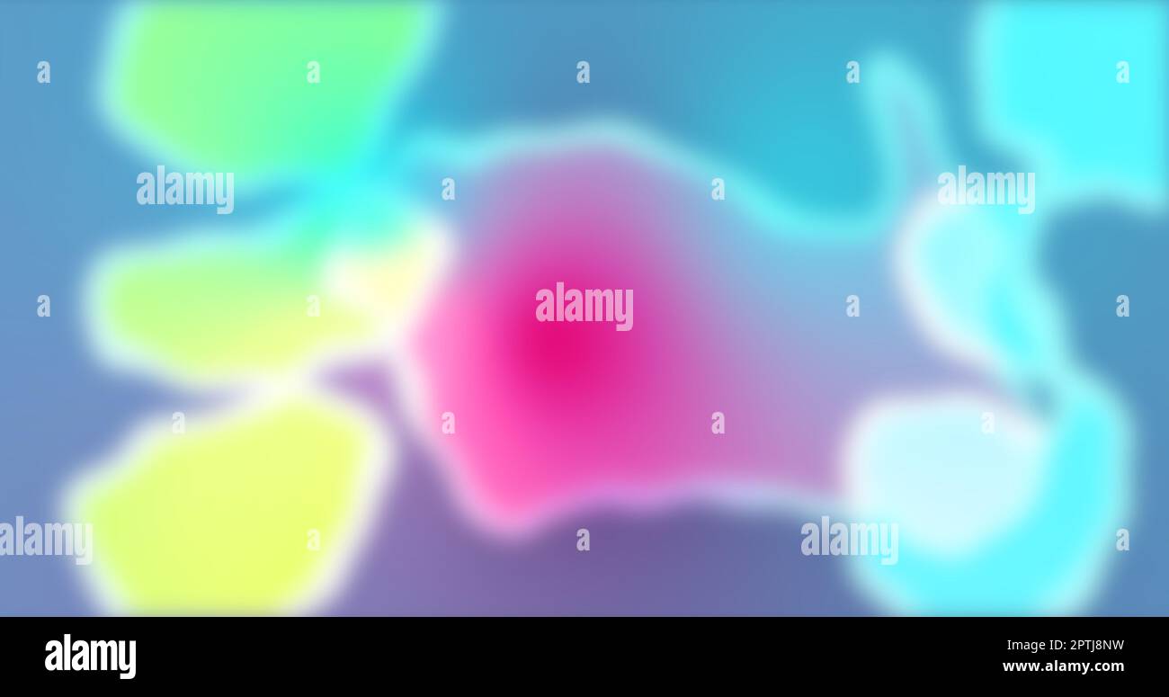 Abstract beautiful multicolored blurred colored smoke melted iridescent ...