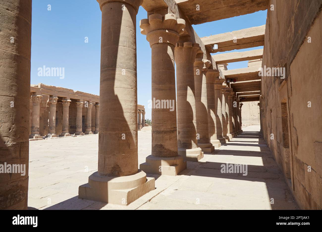 The Stunning Island Temple of Philae in Aswan, Egypt Stock Photo - Alamy