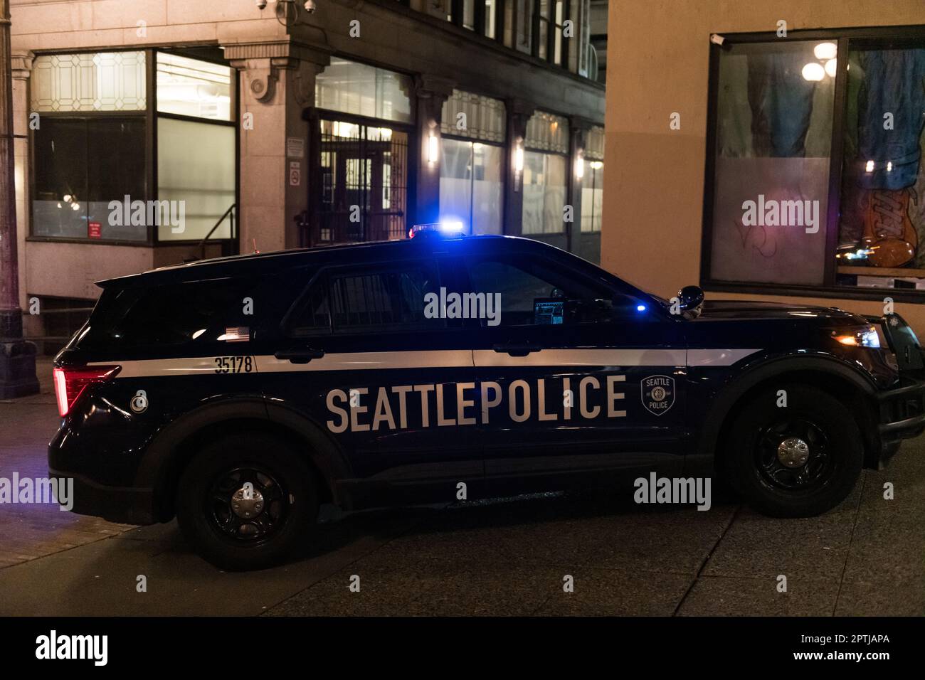Seattle, USA. 27 Apr, 2023. Around 10:00pm Police received a 911 call ...