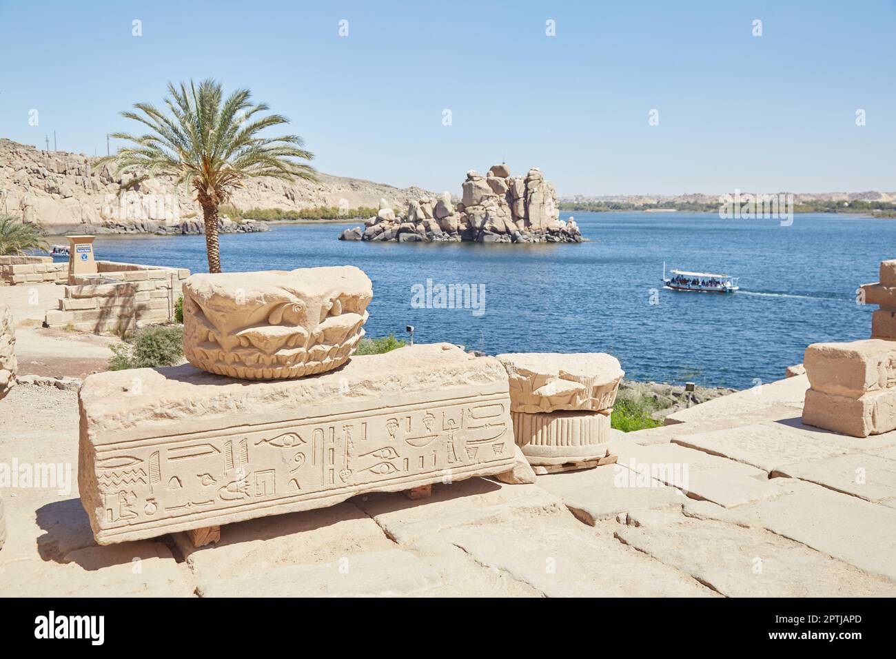The Stunning Island Temple of Philae in Aswan, Egypt Stock Photo - Alamy