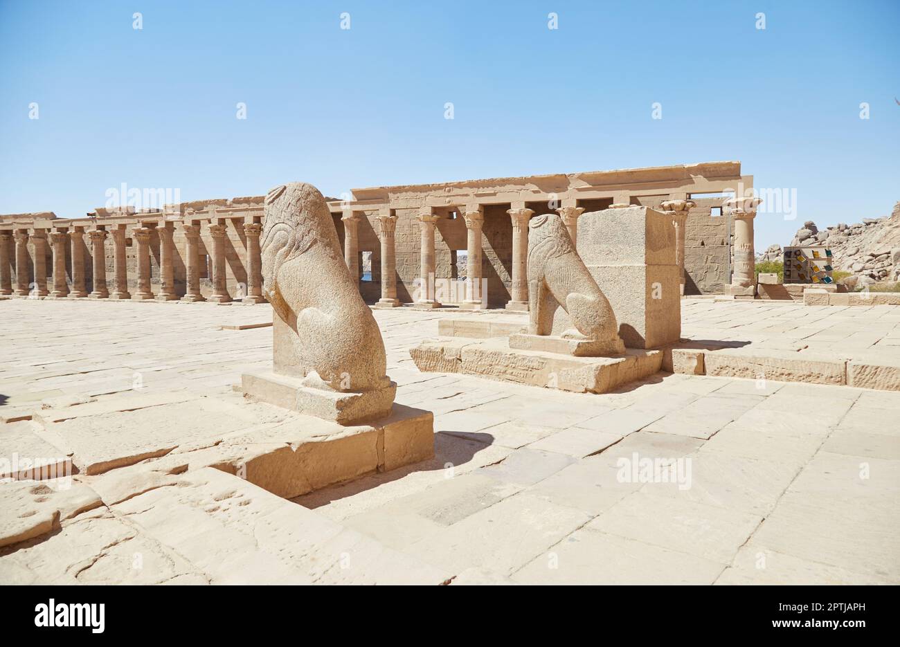 The Stunning Island Temple of Philae in Aswan, Egypt Stock Photo - Alamy