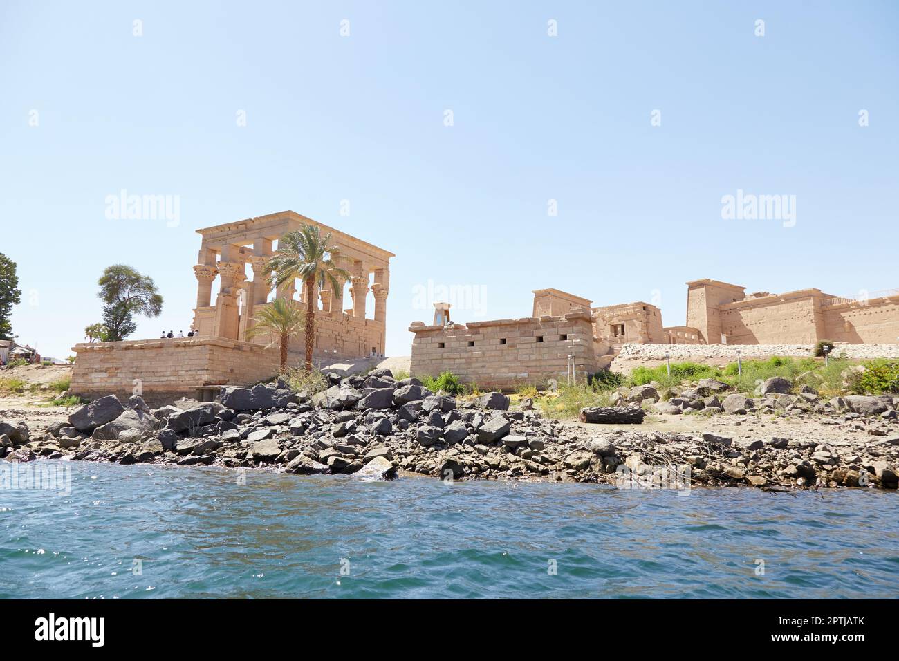 The Stunning Island Temple of Philae in Aswan, Egypt Stock Photo - Alamy