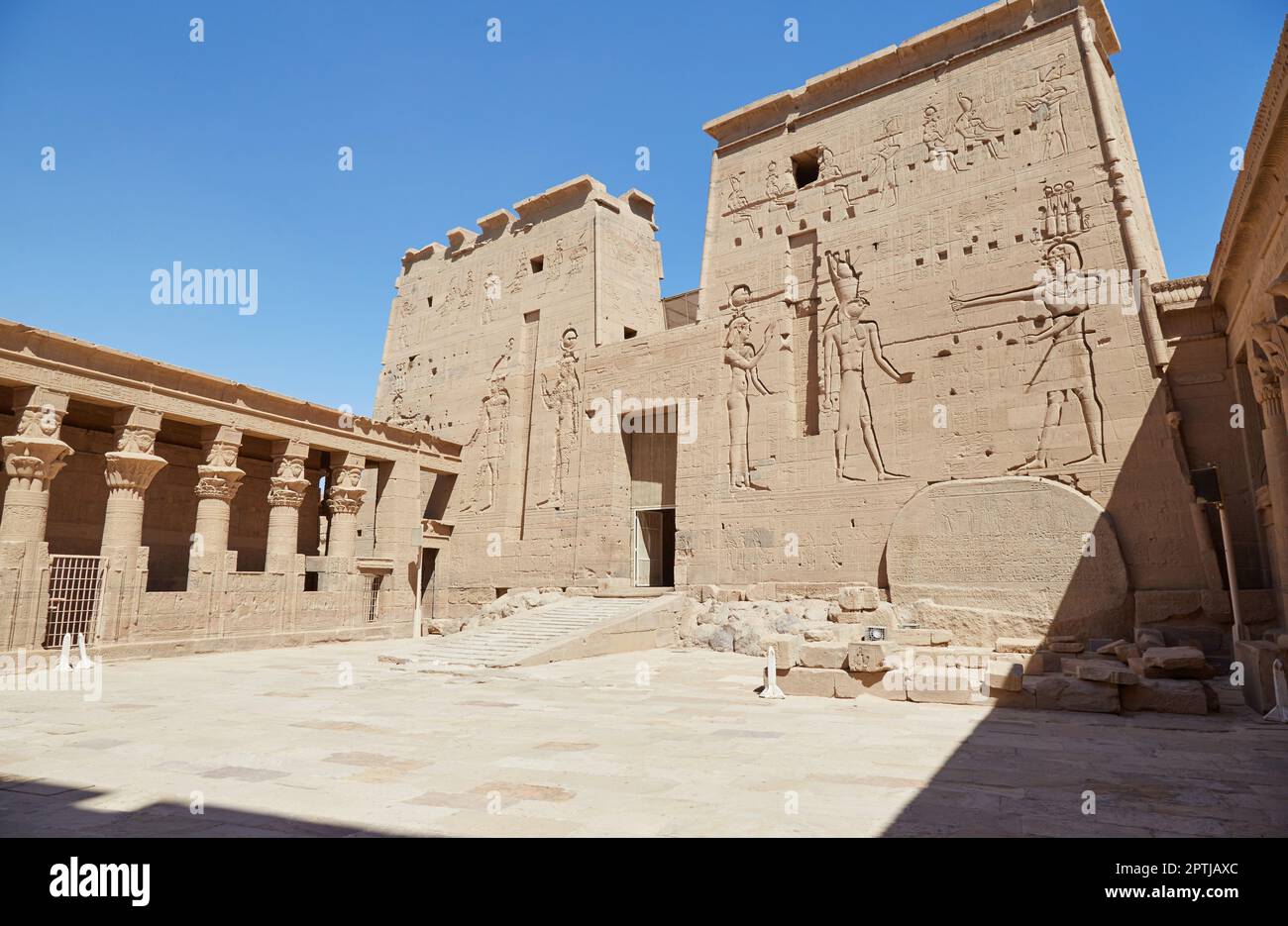 The Stunning Island Temple of Philae in Aswan, Egypt Stock Photo - Alamy