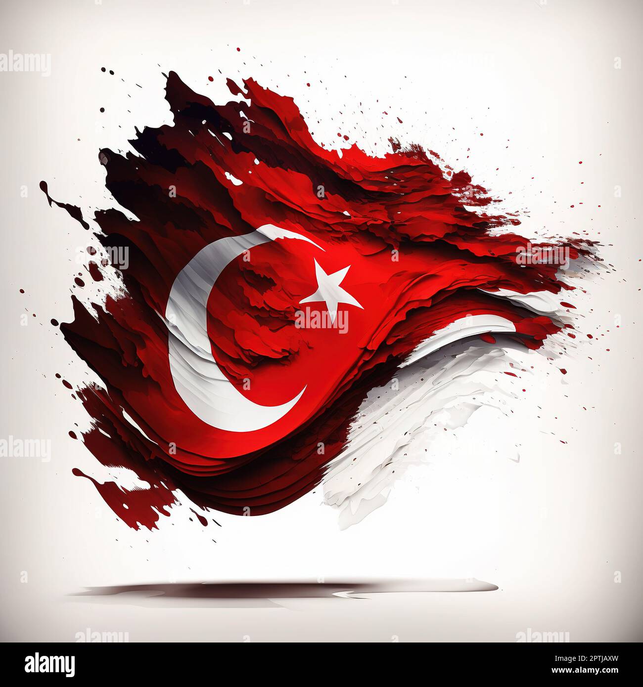 Unfolded flag hi-res stock photography and images - Alamy