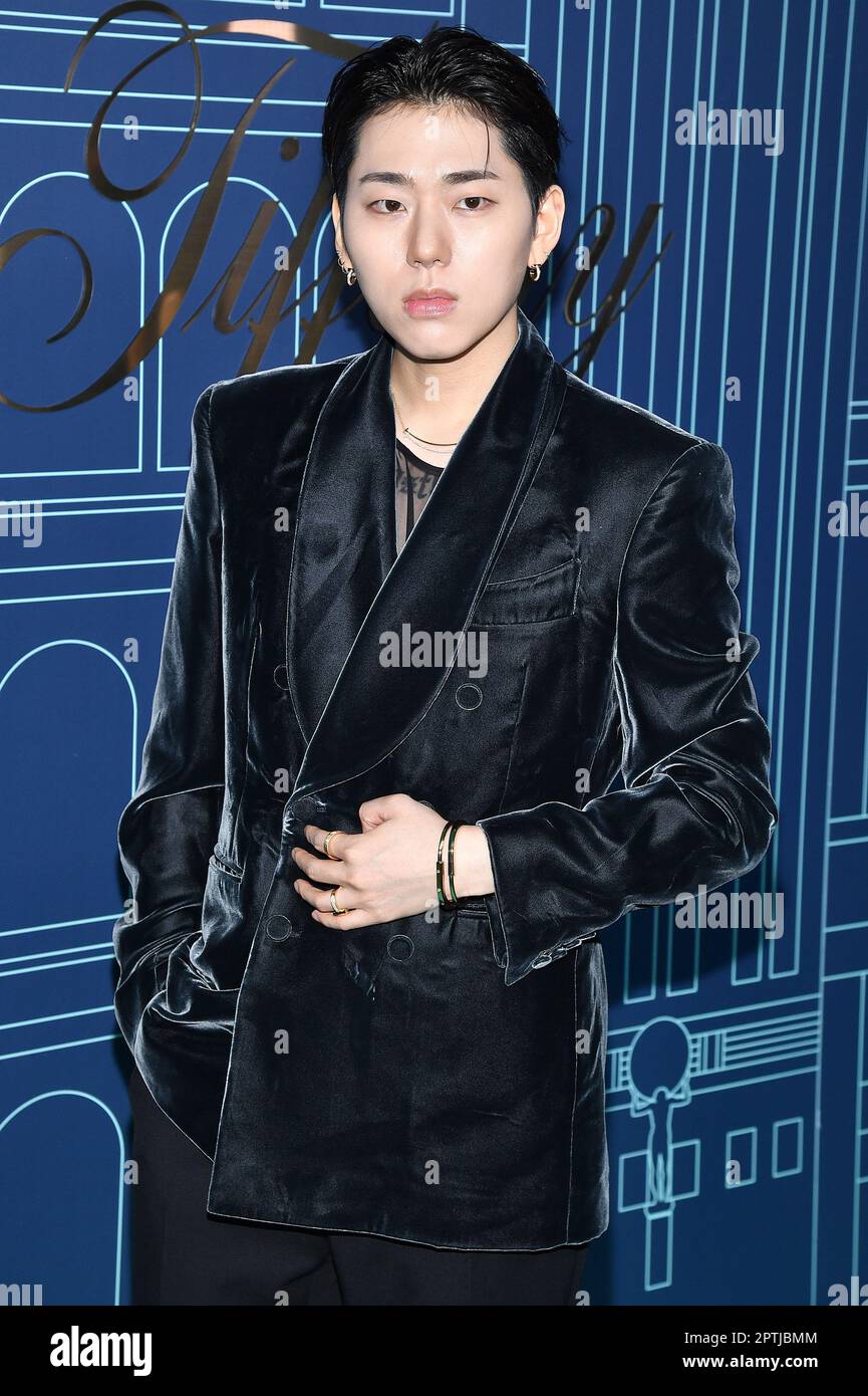 New York, USA. 27th Apr, 2023. Jackson Yee walks the carpet as Tiffany ...