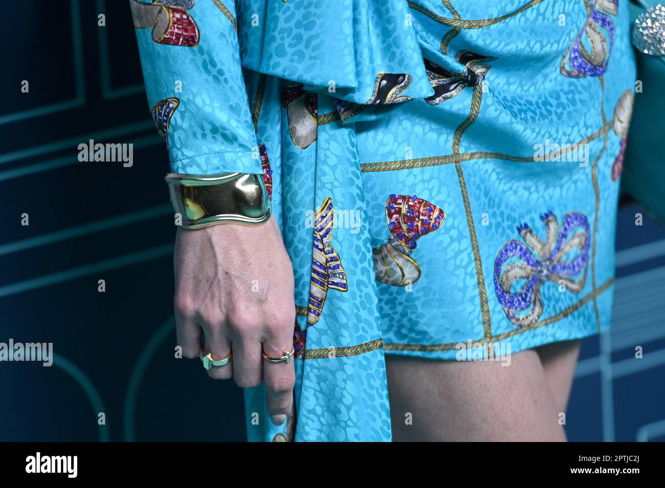 New York, USA. 27th Apr, 2023. Liv Judd walks the carpet as Tiffany ...