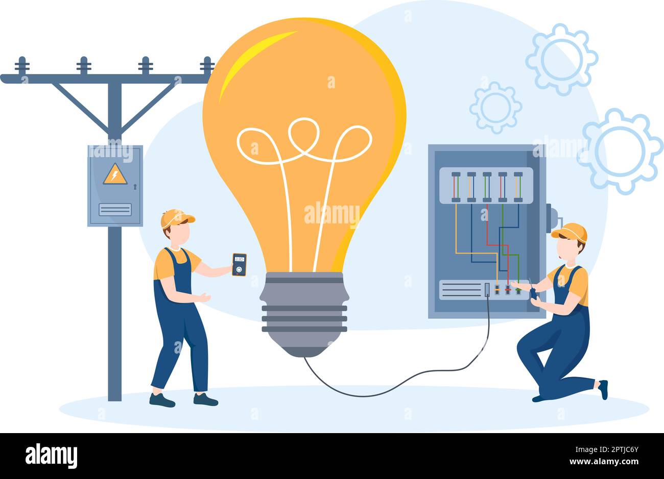 Lighting and Electricity Energy Maintenance Service Panel Cabinet of ...