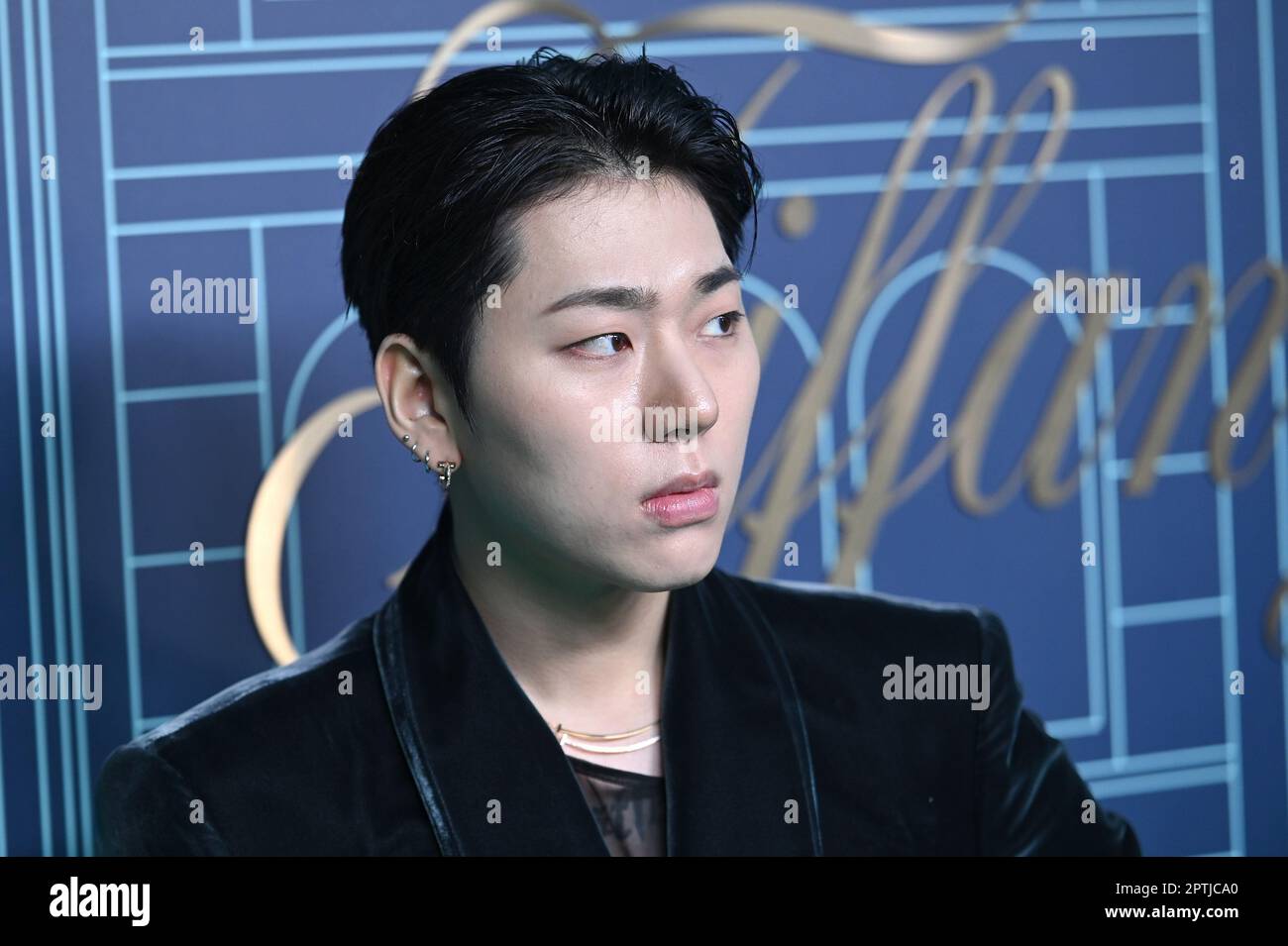 New York, USA. 27th Apr, 2023. Jackson Yee walks the carpet as Tiffany ...