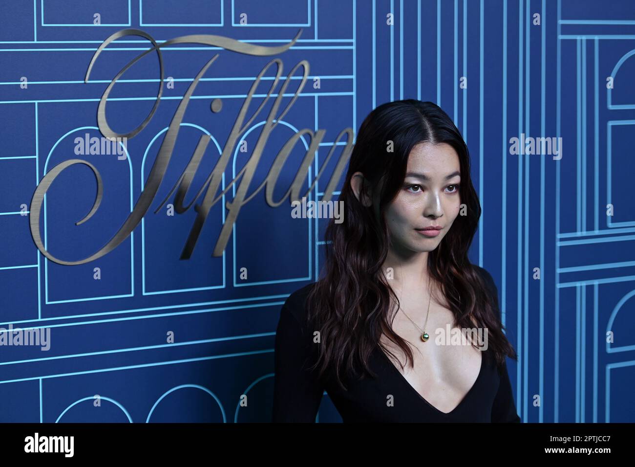 New York, USA. 27th Apr, 2023. Yan Yan Chan walks the carpet as Tiffany ...