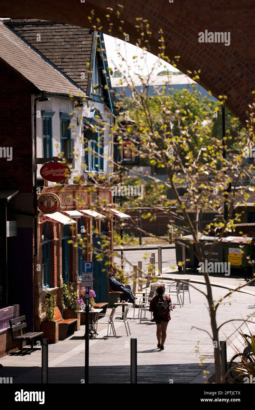 The Tyne Bar, Ouseburn, Tyne and Wear Stock Photo - Alamy