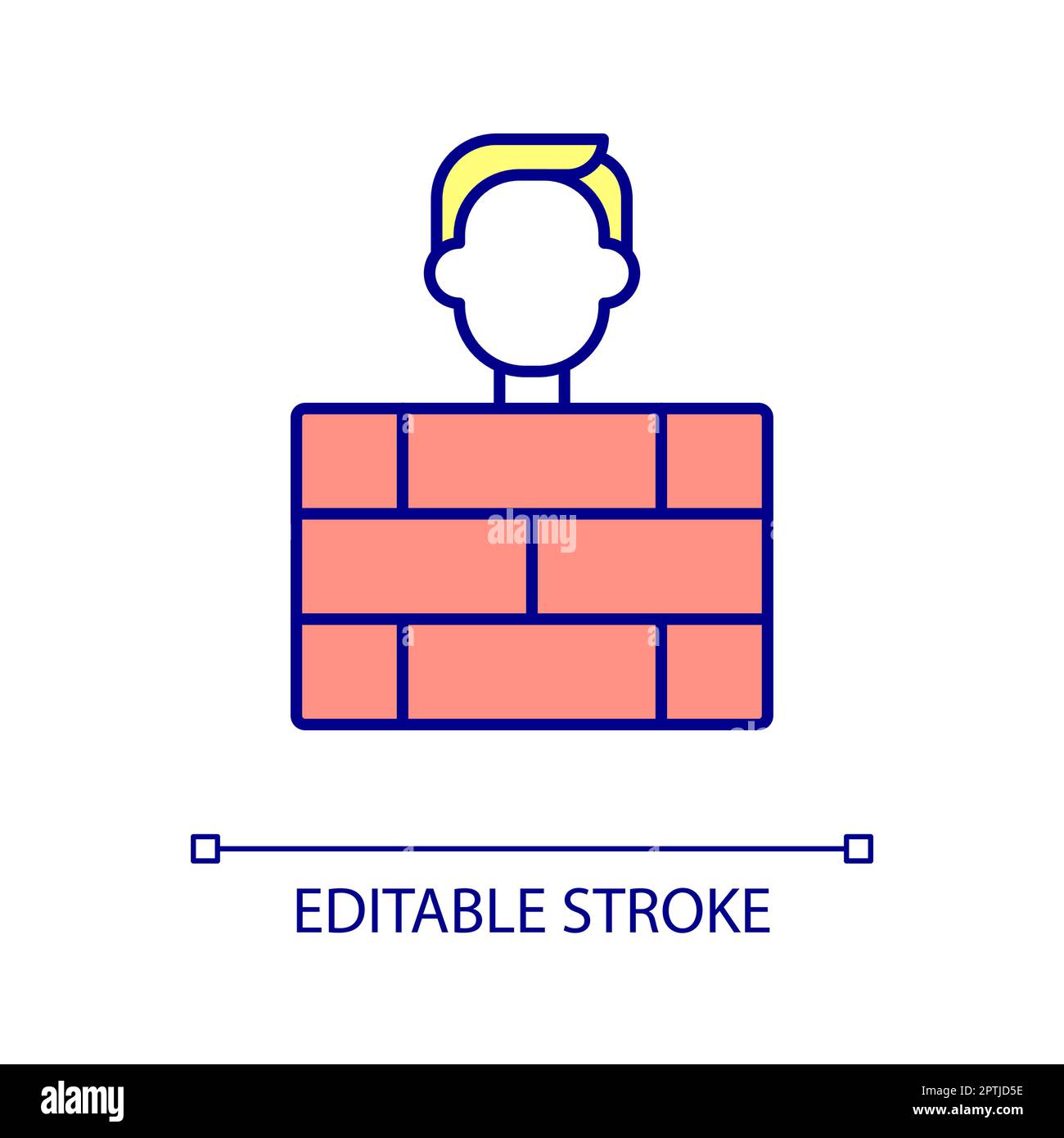 Barricade logo Stock Vector Images - Alamy