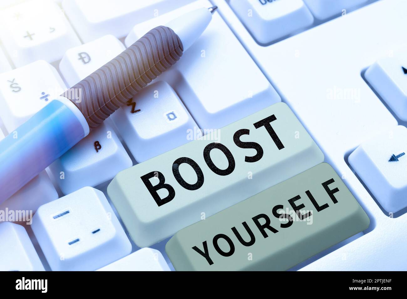 Handwriting text Boost Yourself, Business overview delivering a lift up ...