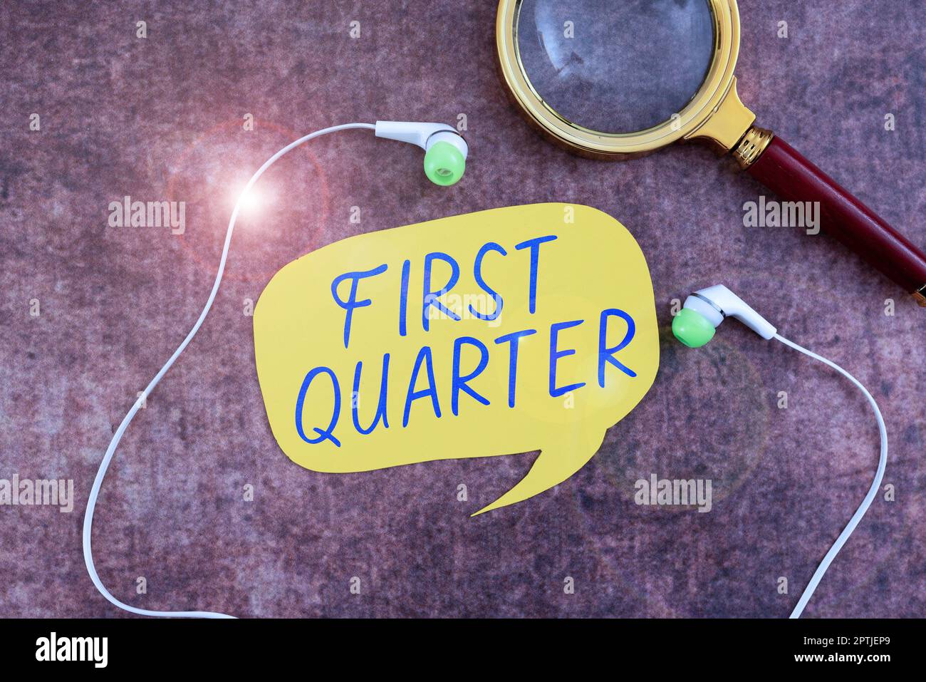 Text caption presenting First Quarter, Business idea one of the ... Text caption presenting First Quarter, Business idea one of the ...